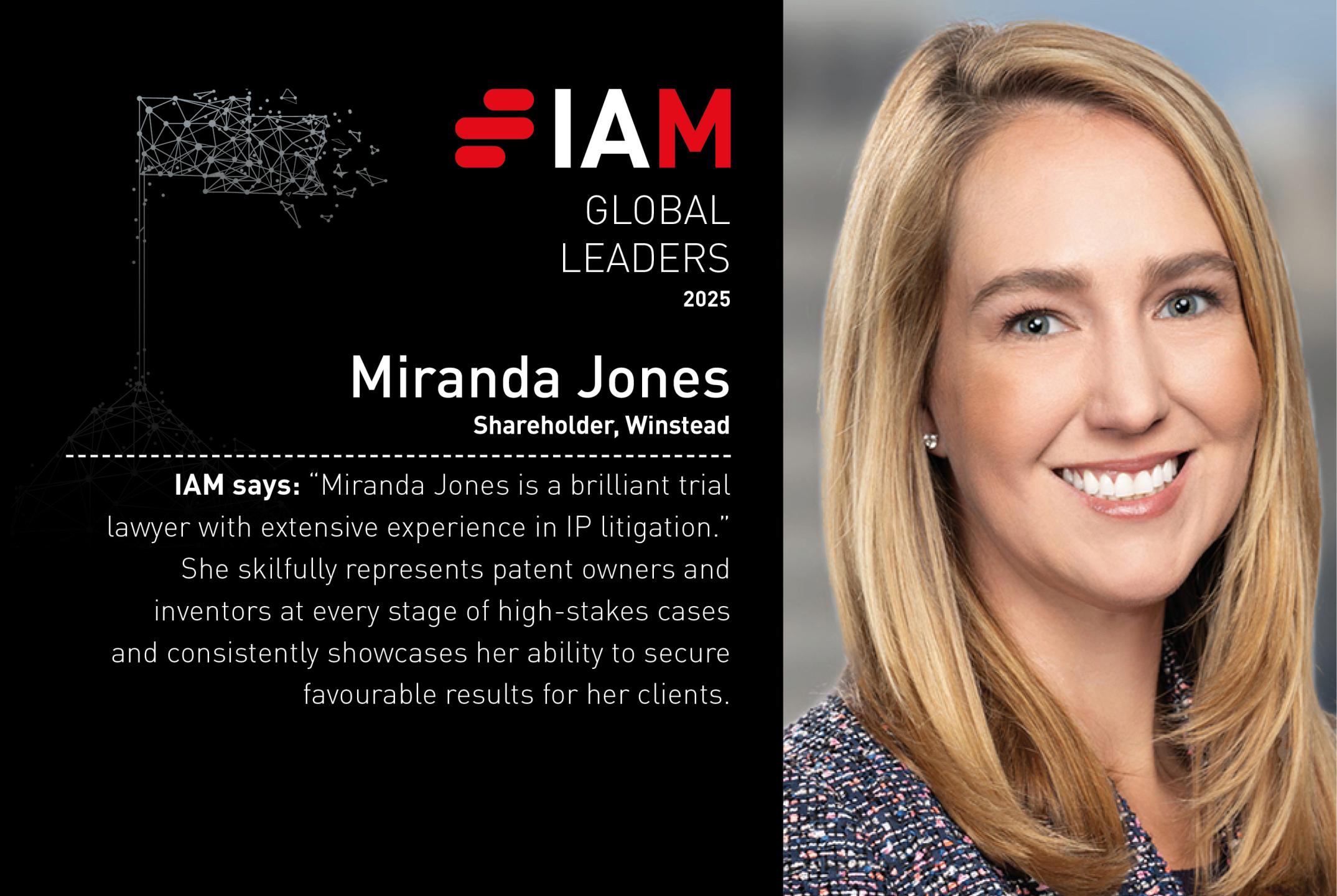 Miranda Jones - IAM